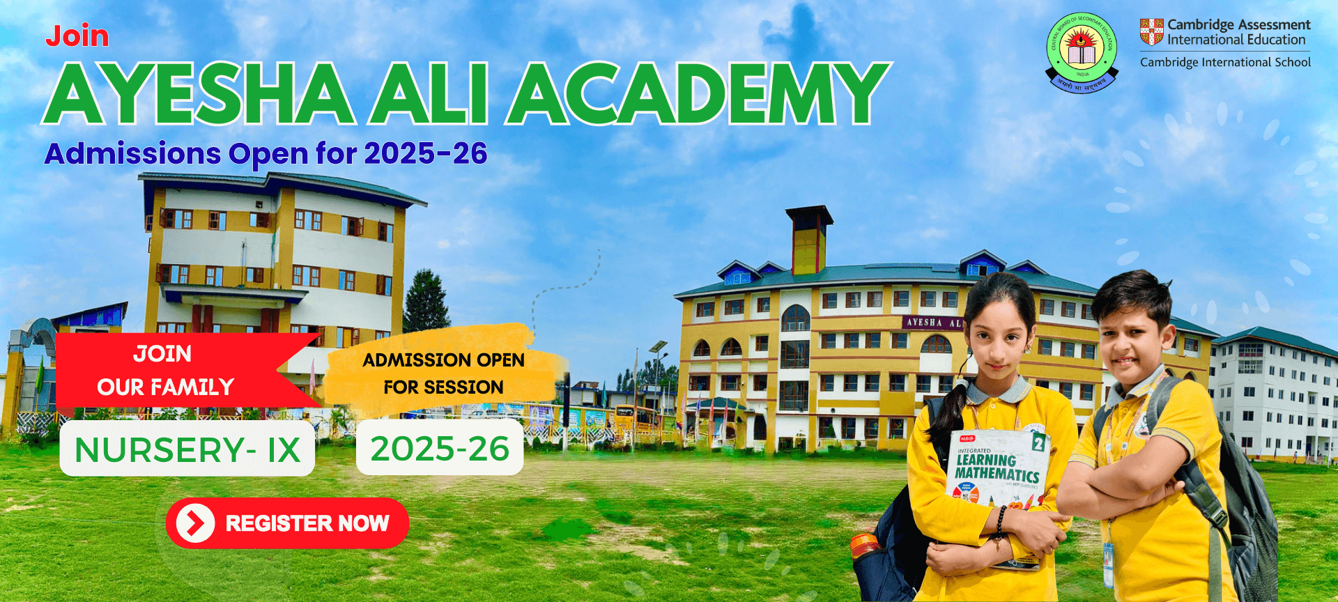 Ayesha Ali Academy | Best CBSE School in Kulgam, Kashmir